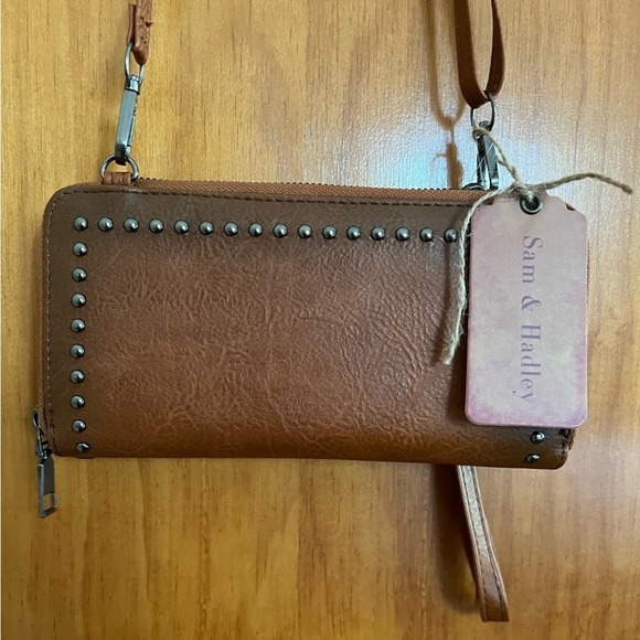 Sam and Hadley | Bags | Sam And Hadley Boho Shouldercrossbody Studded ...